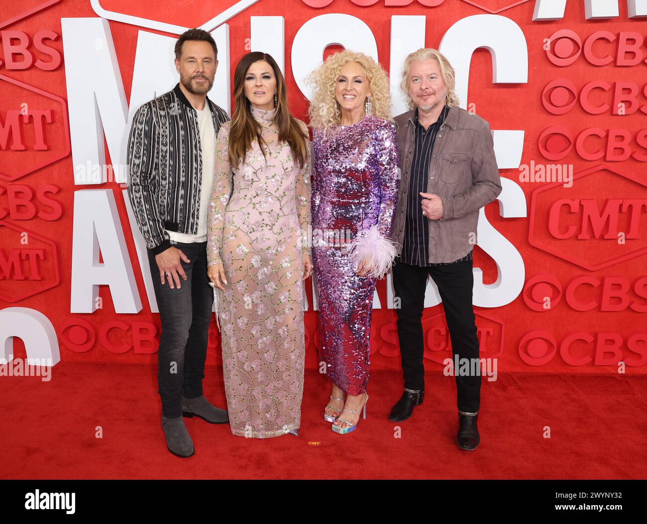 Little Big Town arriving at the 2024 CMT Music Awards held at the Moody ...