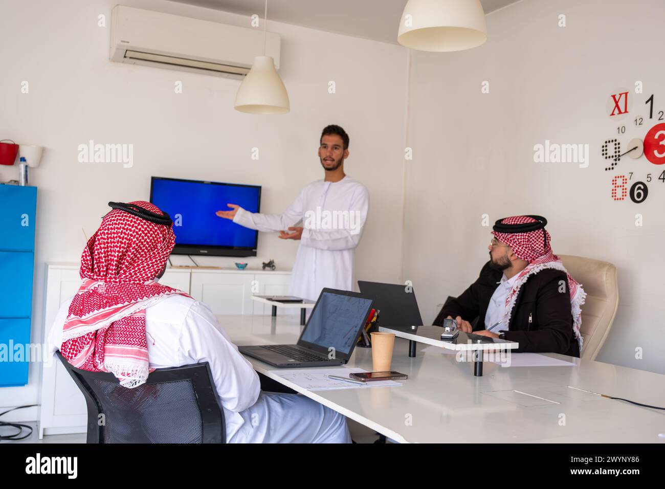 conduct meeting regularly to check work progress and praise your ...