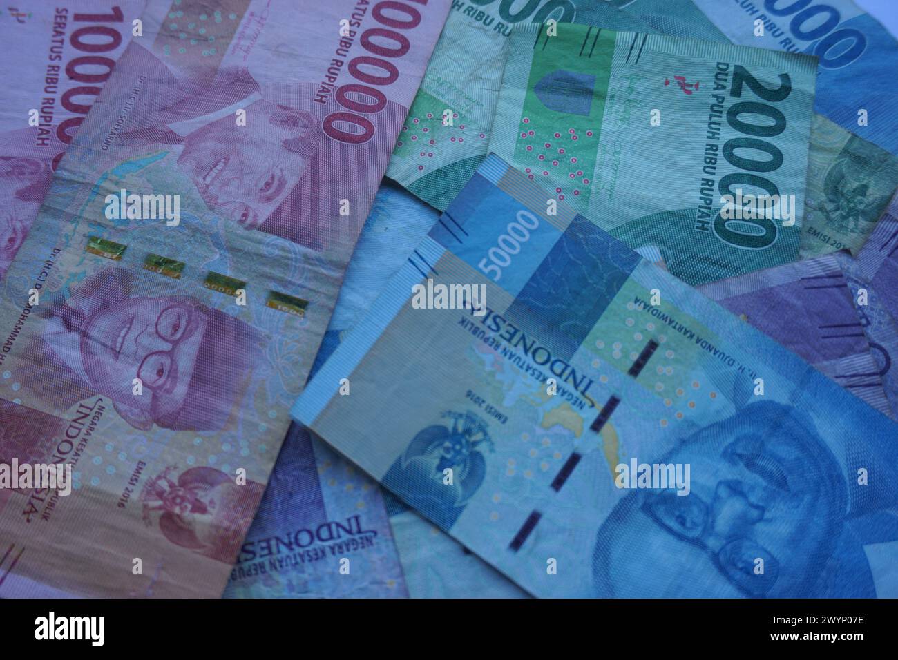 Stock photo of Indonesian rupiah, the official currency of Indonesia ...