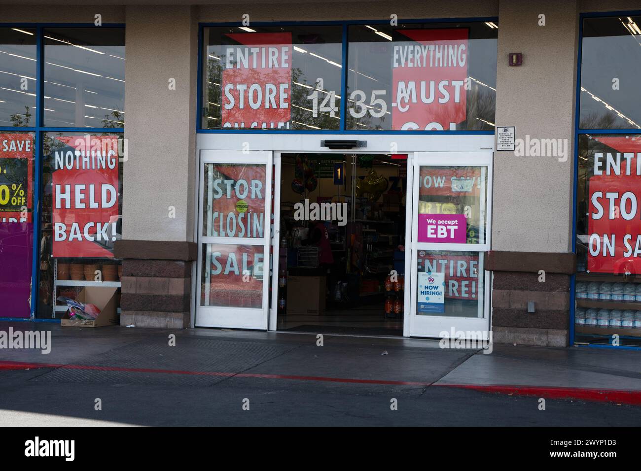 Las Vegas, NV, USA. 7th Apr, 2024. 99 Cents Only Stores closing all ...