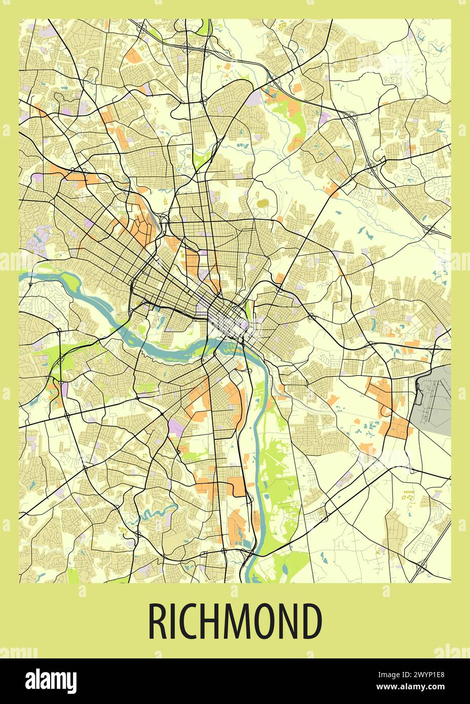 Richmond centre Stock Vector Images - Alamy