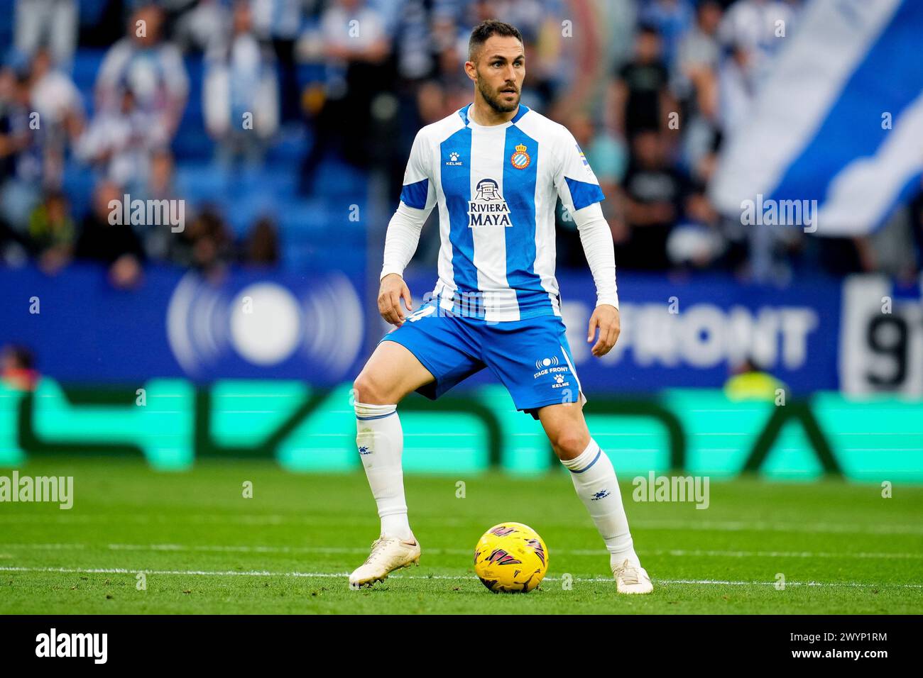 Barcelona, Spain. 07th Apr, 2024. Victor Ruiz of RCD Espanyol during ...