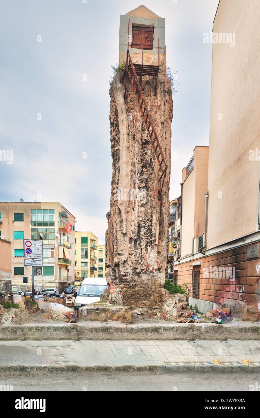 Ancient water tower of Palermo Sicily Italy Stock Photo - Alamy