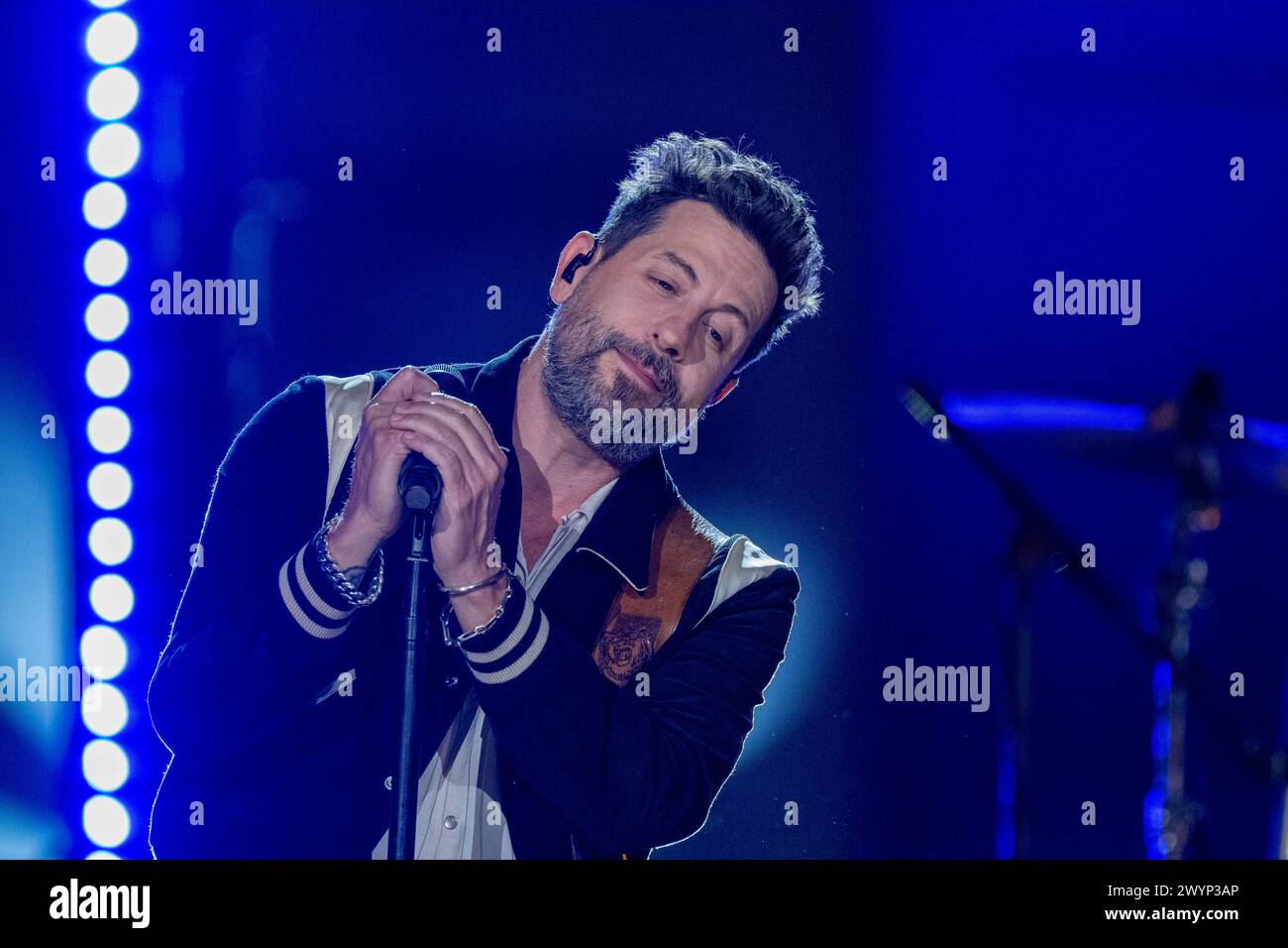 Country singer MATTHEW RAMSEY of Old Dominion performs at a Country ...