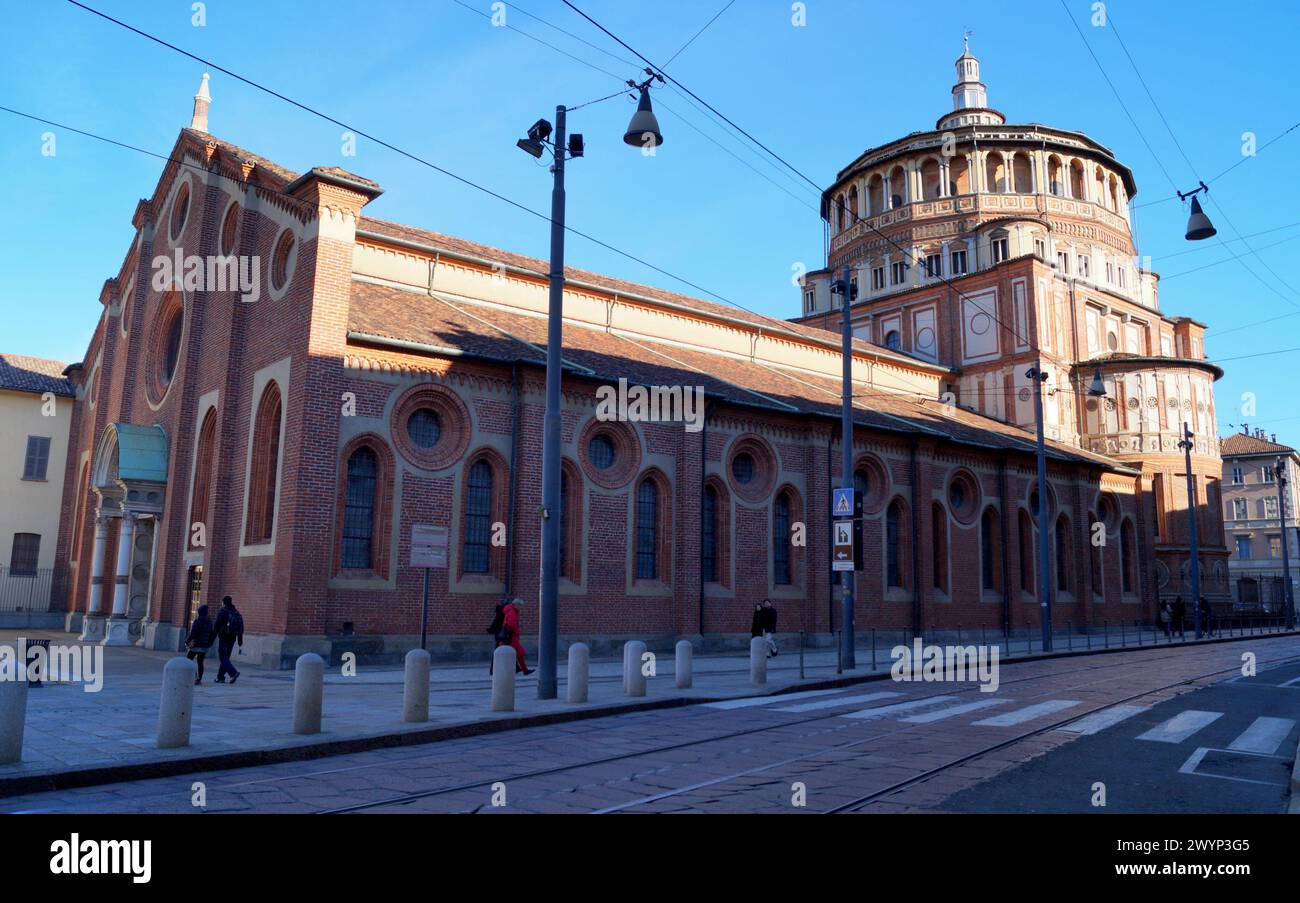 Santa Maria delle Grazie, Church of Holy Mary of Grace, view in ...