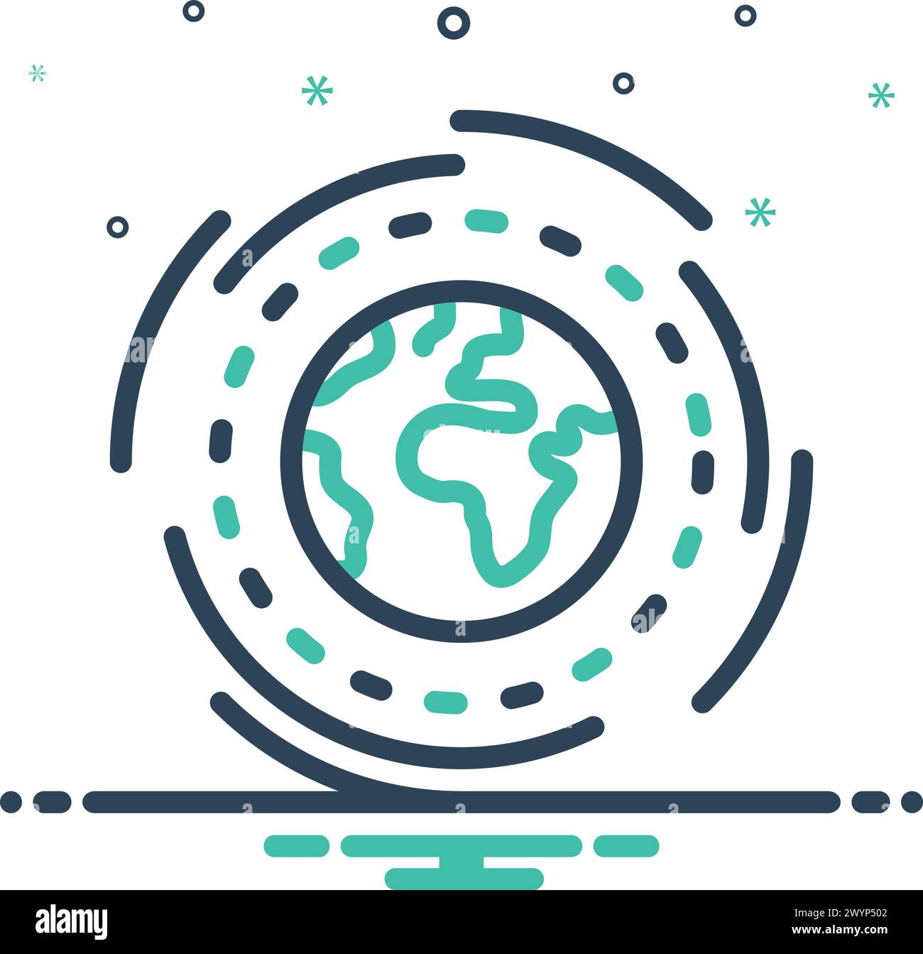 Worldwide coverage Stock Vector Images - Alamy