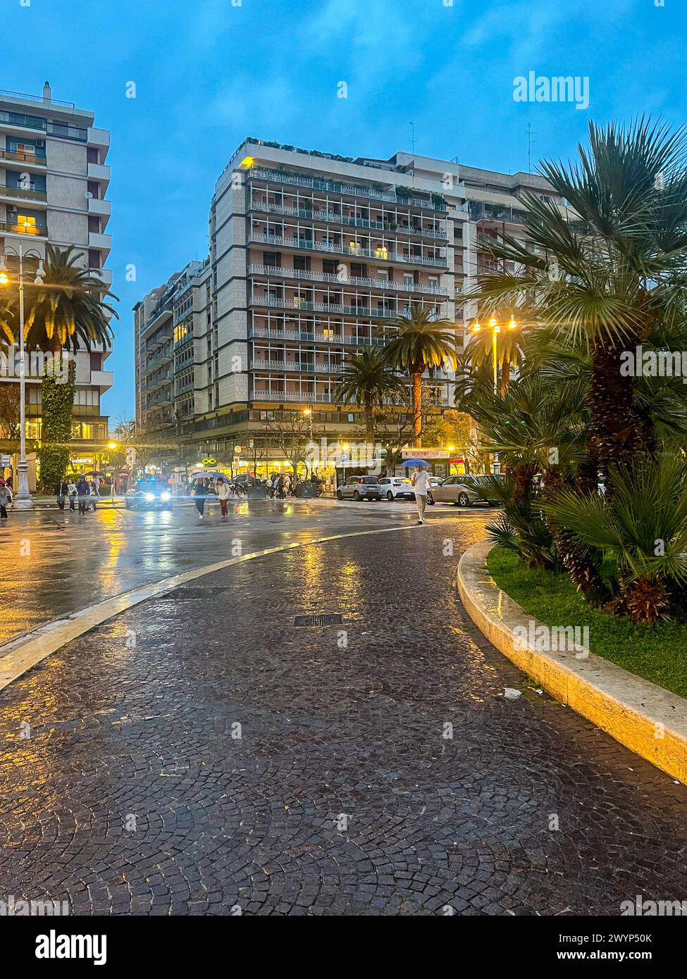 Bari, Italy, springtime, Theater Margherita, public buildings, Castle ...
