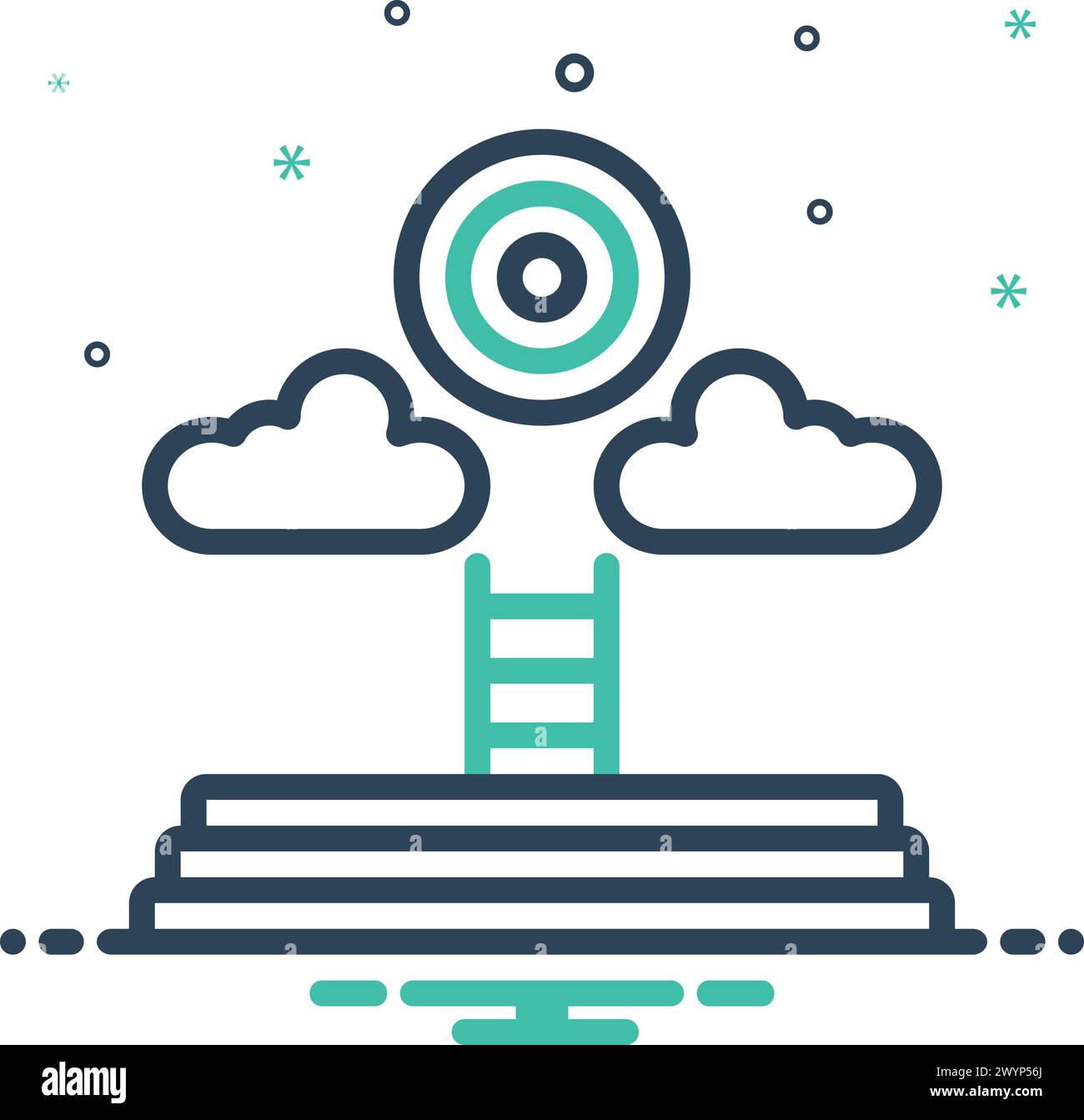 Icon for goals, achieve Stock Vector Image & Art - Alamy