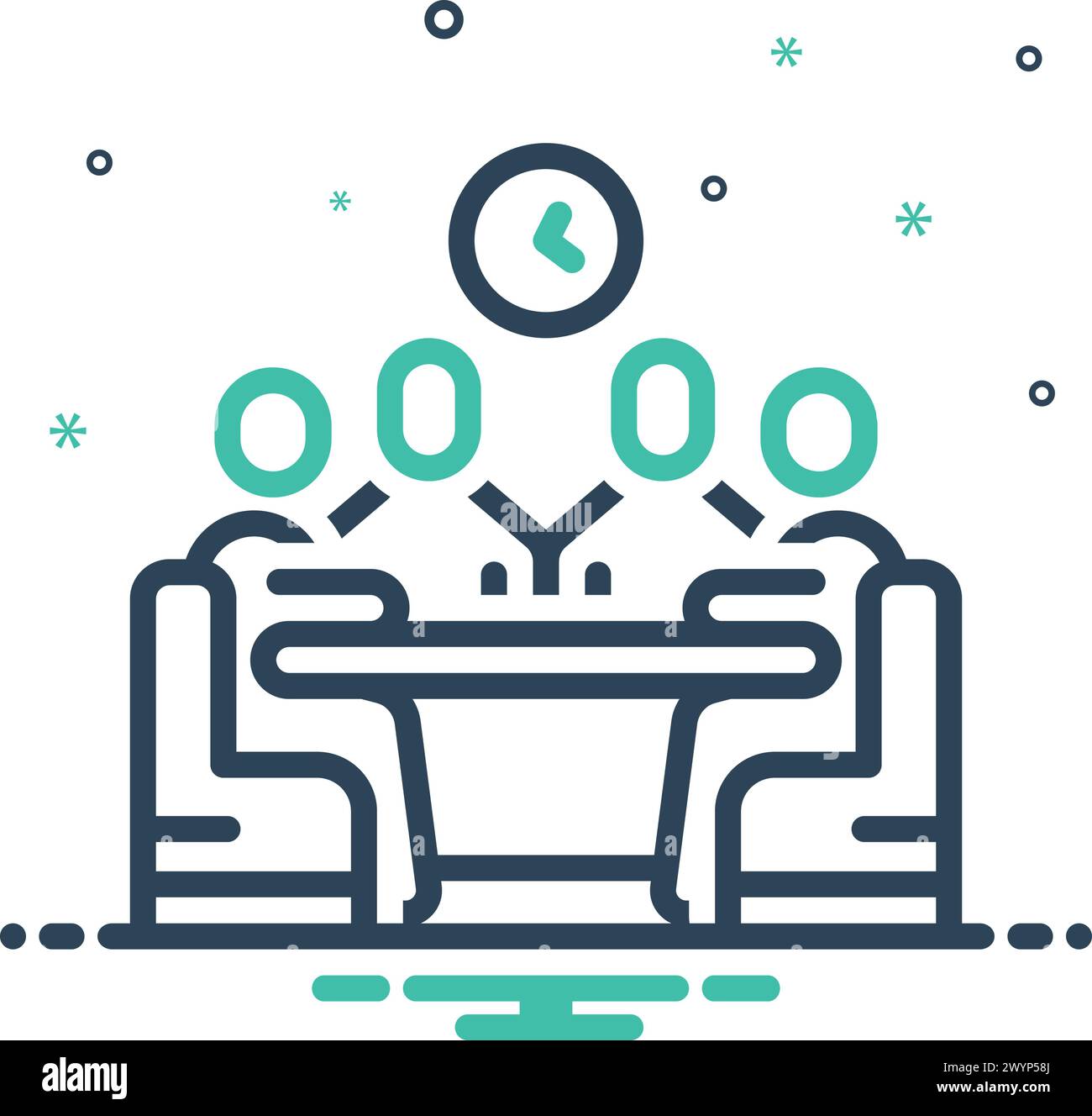 Icon for meeting, gathering Stock Vector Image & Art - Alamy