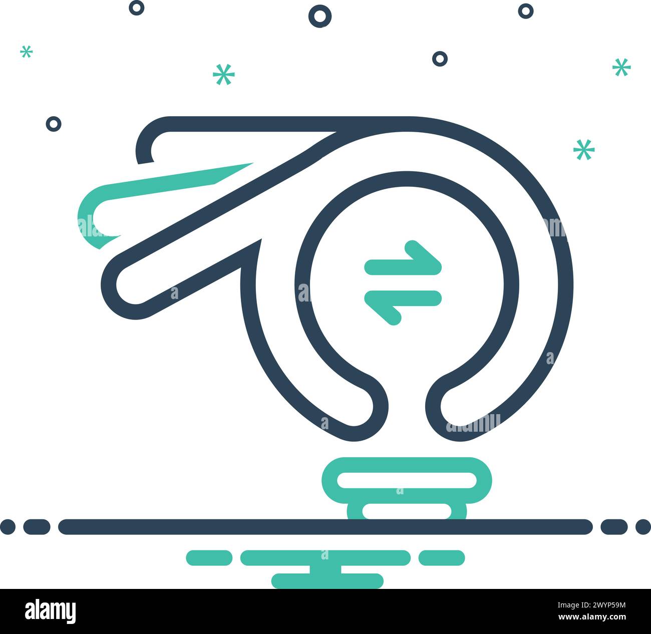 Silhouette idea sharing icon hi-res stock photography and images - Alamy