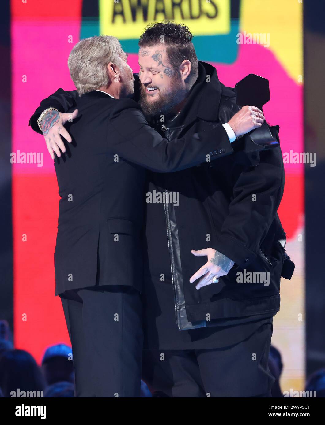 Austin, USA. 07th Apr, 2024. Billy Bob Thornton and Jelly Roll onstage ...