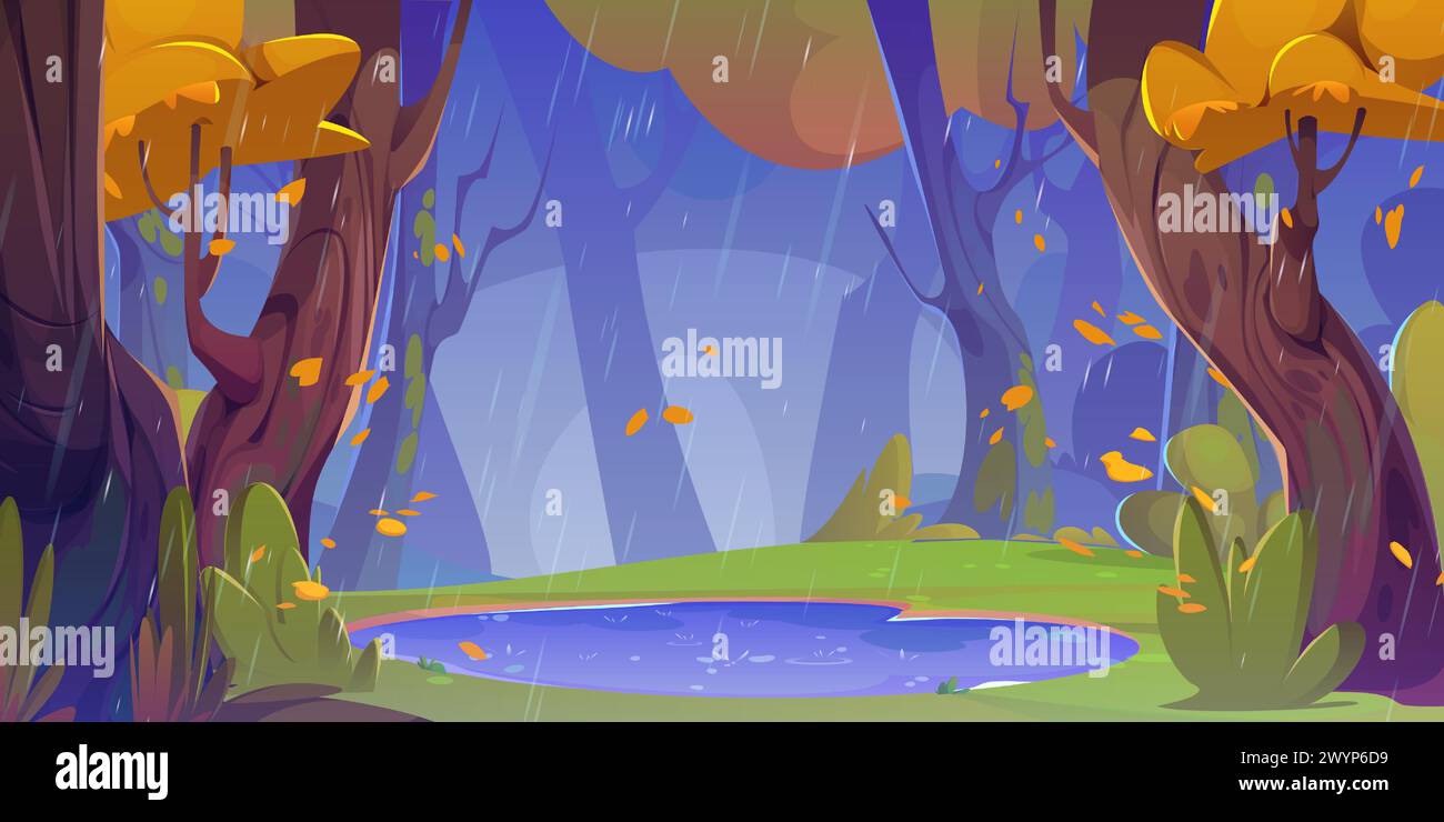 Environment rainfall on plant Stock Vector Images - Alamy