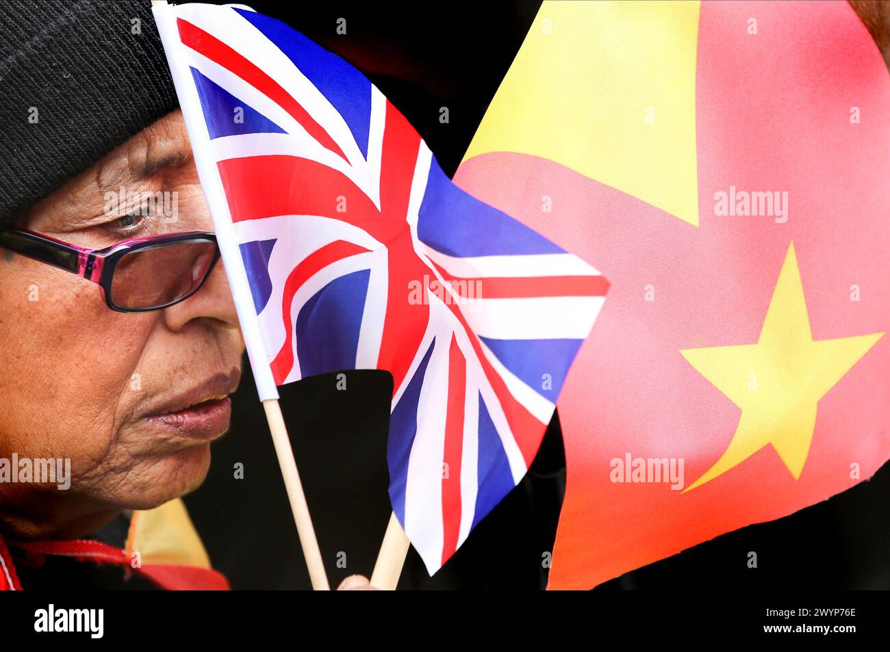 Tigrayan flags hi-res stock photography and images - Alamy