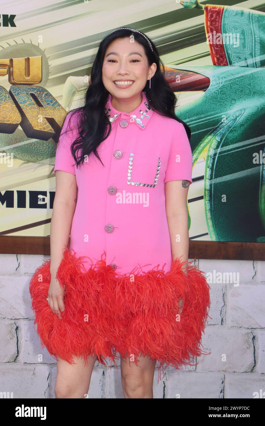 Awkwafina 03/03/2024 The World Premiere of “Kung Fu Panda 4” held at ...