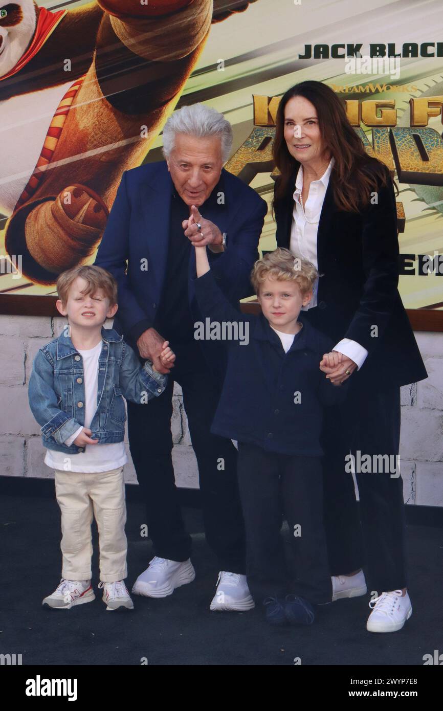 Dustin Hoffman, Lisa Hoffman 03/03/2024 The World Premiere of “Kung Fu ...