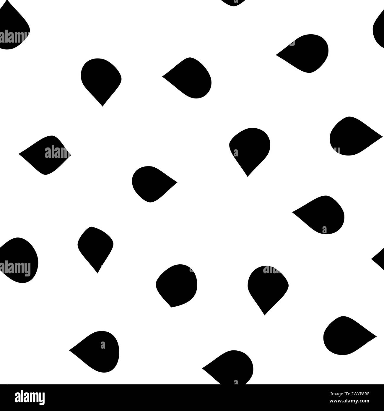 Black Geometric Shapes Seamless Pattern Stock Vector Image & Art - Alamy