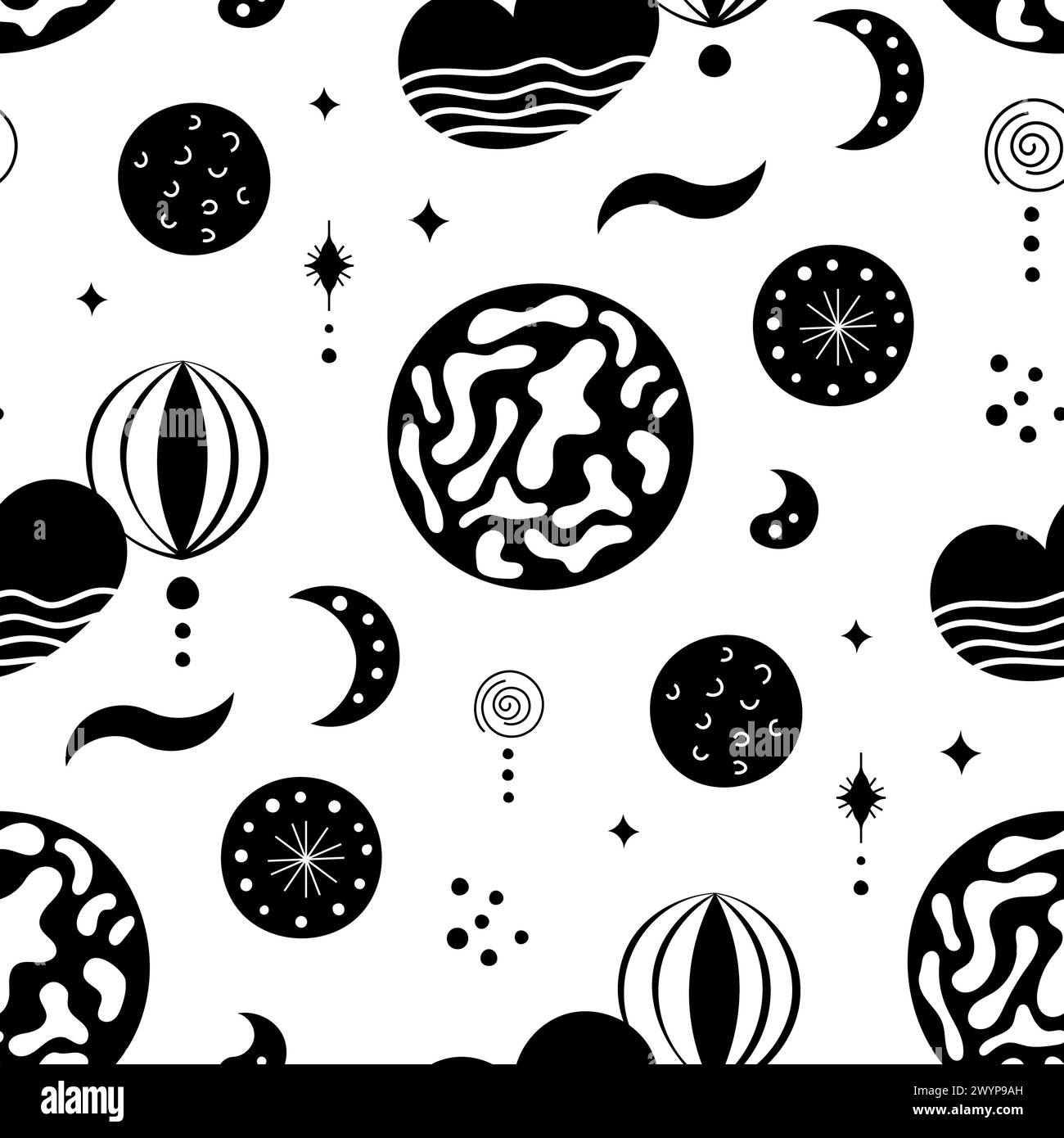 Flower applique Black and White Stock Photos & Images - Alamy