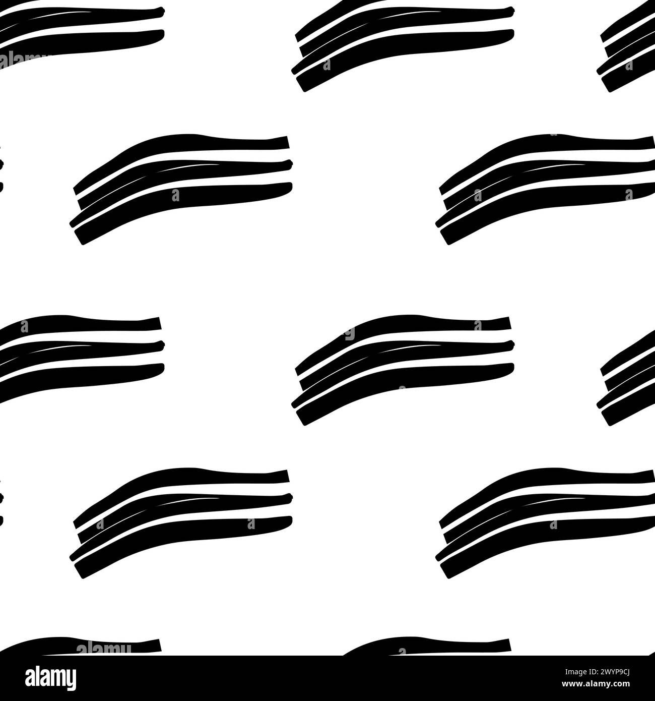 Abstract Wavy Stripes Vector Design Stock Vector Image & Art - Alamy