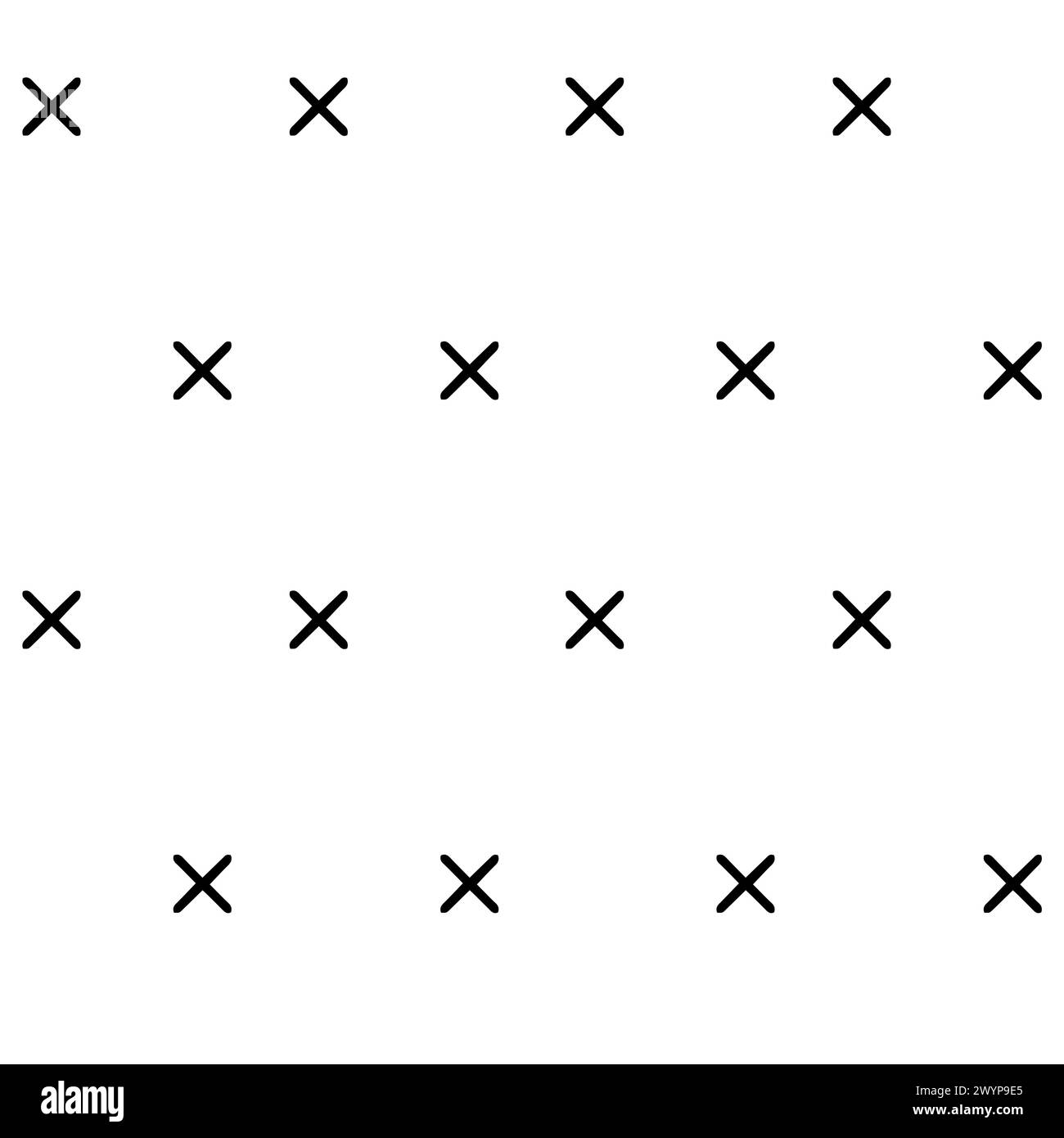 Simple Black Cross Minimalist Pattern Stock Vector Image & Art - Alamy