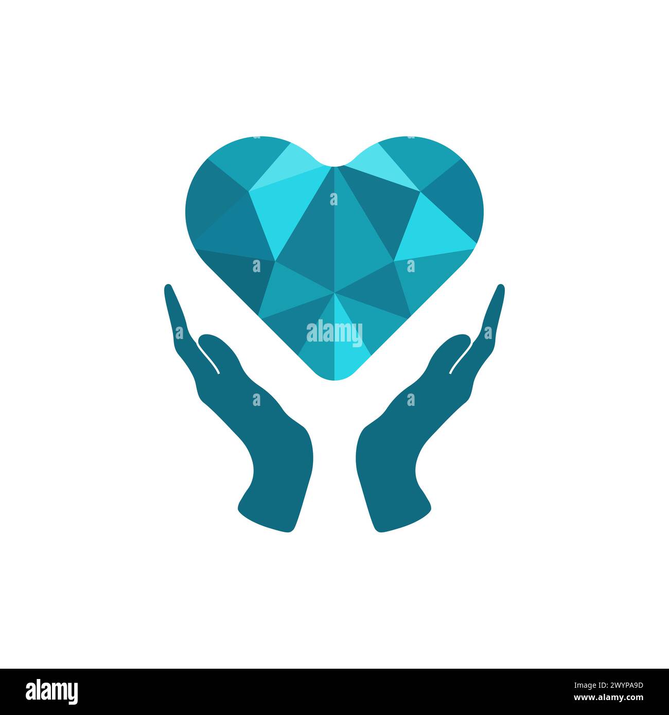 Life support icon concept. Symbol of love and health protection vector ...