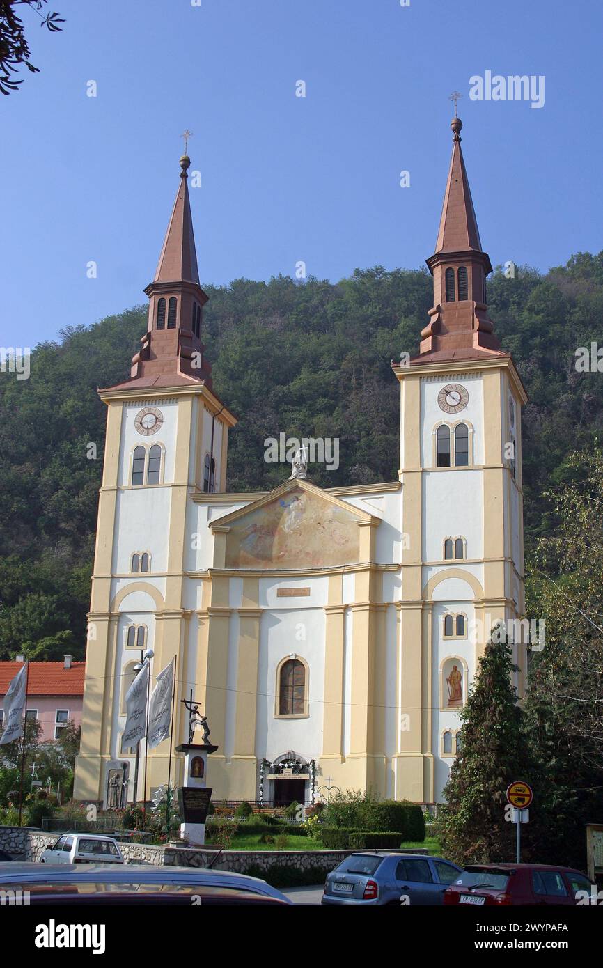 Parish Church Assumption of the Virgin Mary in Pregrada, Croatia Stock ...