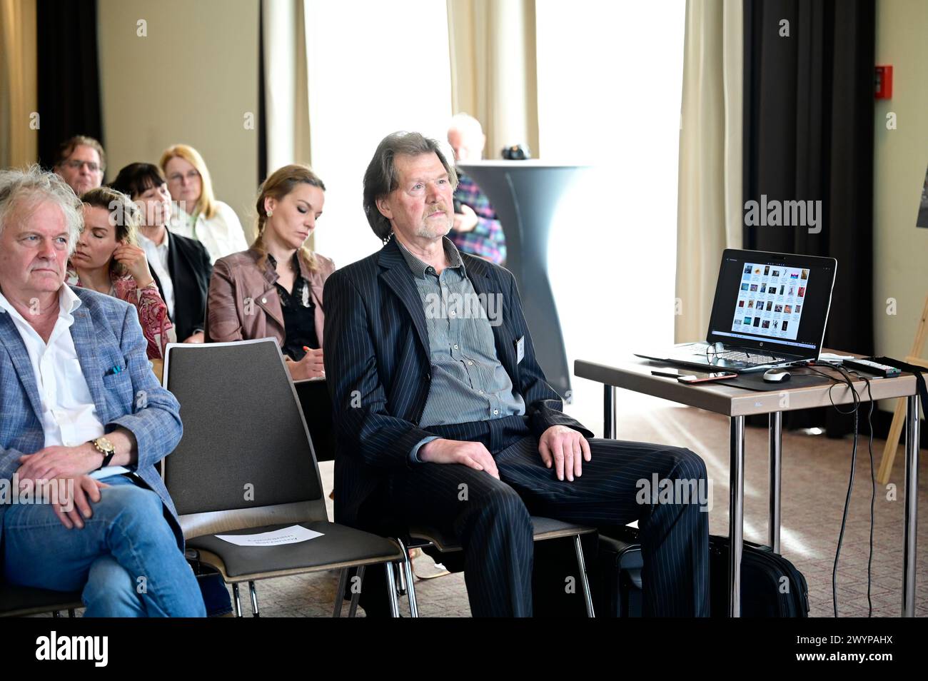 Albin Homeyer bei der Verleihung des 'Kunstpreis Deutschland' 2023/24 ...