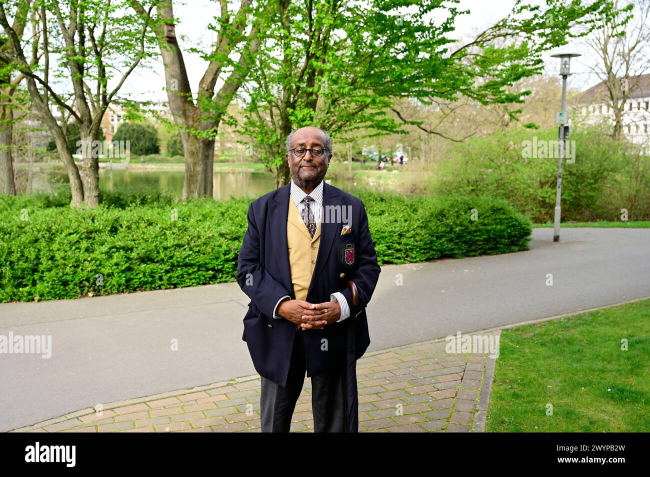 Prinz Asfa-Wossen Asserate bei der Verleihung des 'Kunstpreis ...
