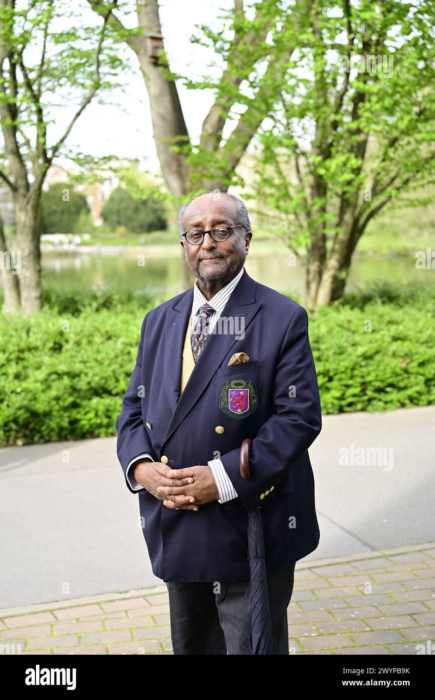 Prinz Asfa-Wossen Asserate bei der Verleihung des 'Kunstpreis ...