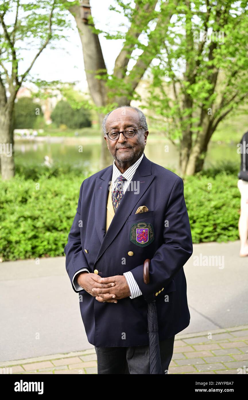 Prinz Asfa-Wossen Asserate bei der Verleihung des 'Kunstpreis ...