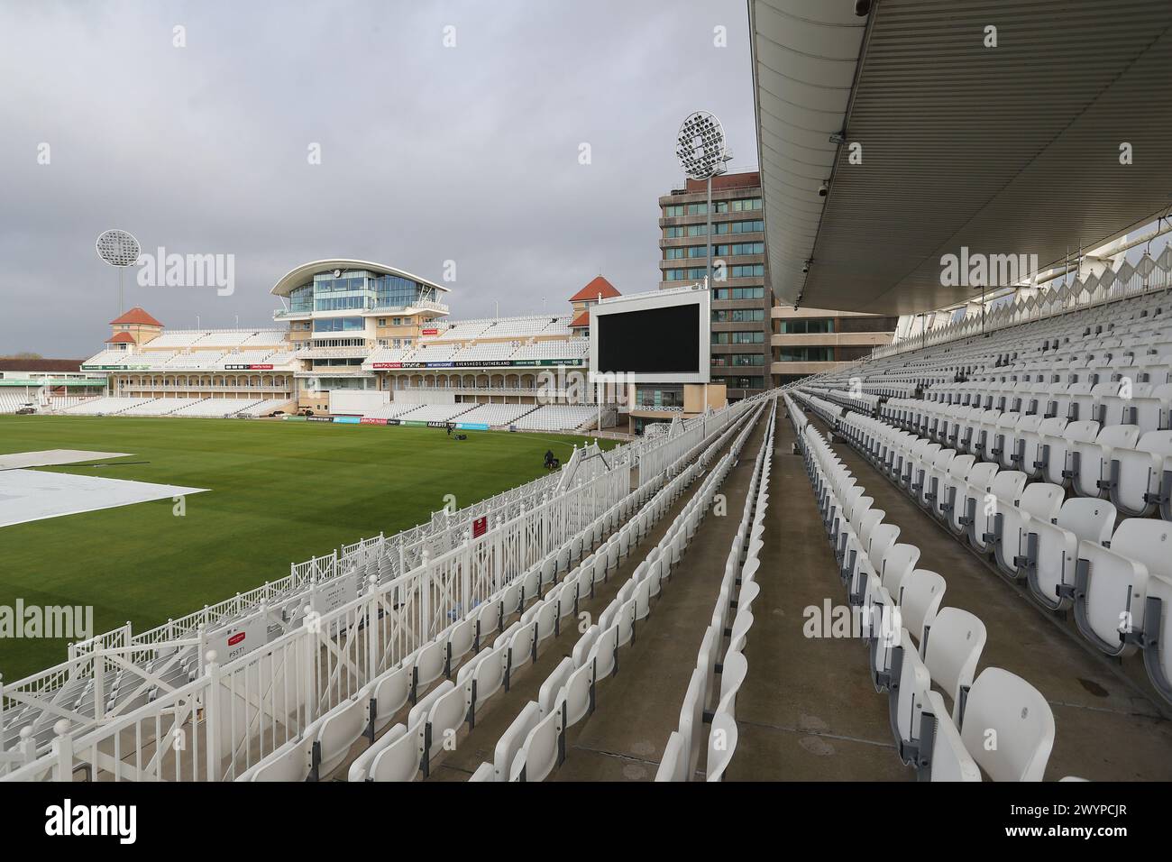 General view of the ground during Nottinghamshire CCC vs Essex CCC ...
