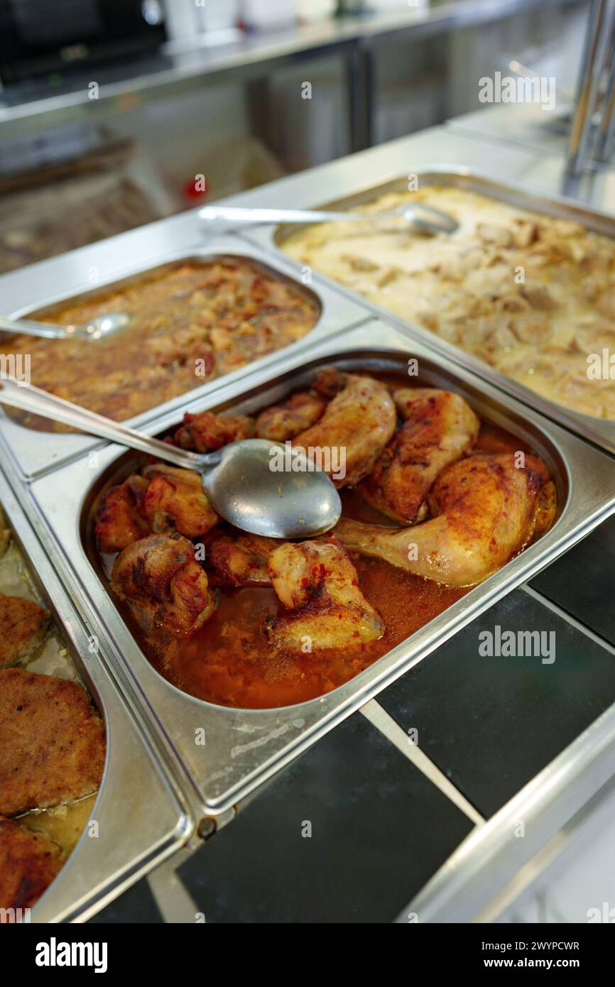 Self service buffet offering hi-res stock photography and images - Alamy