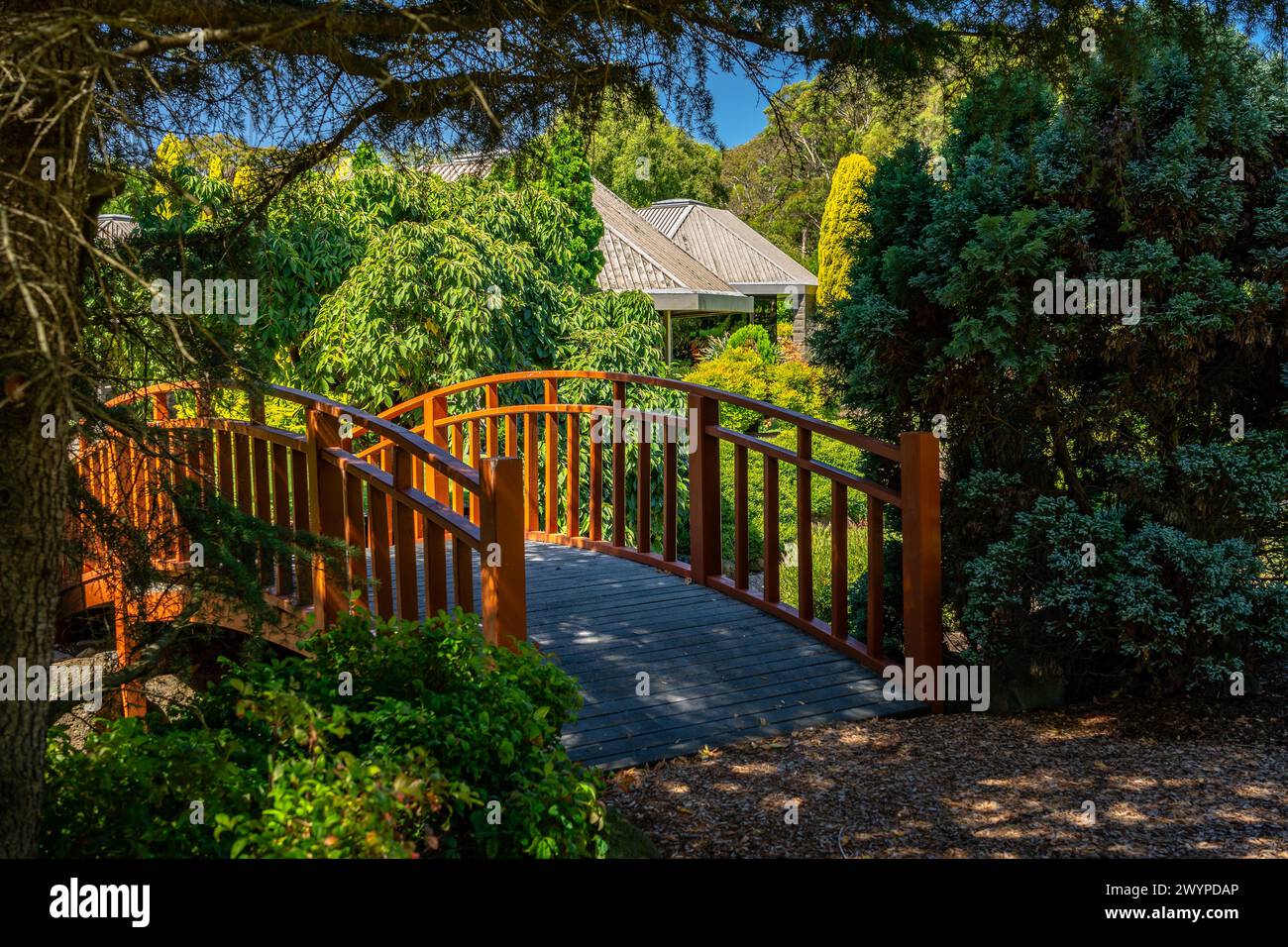 Landscapes in Springvale Botanical Cemetery, Melbourne, Australia Stock ...