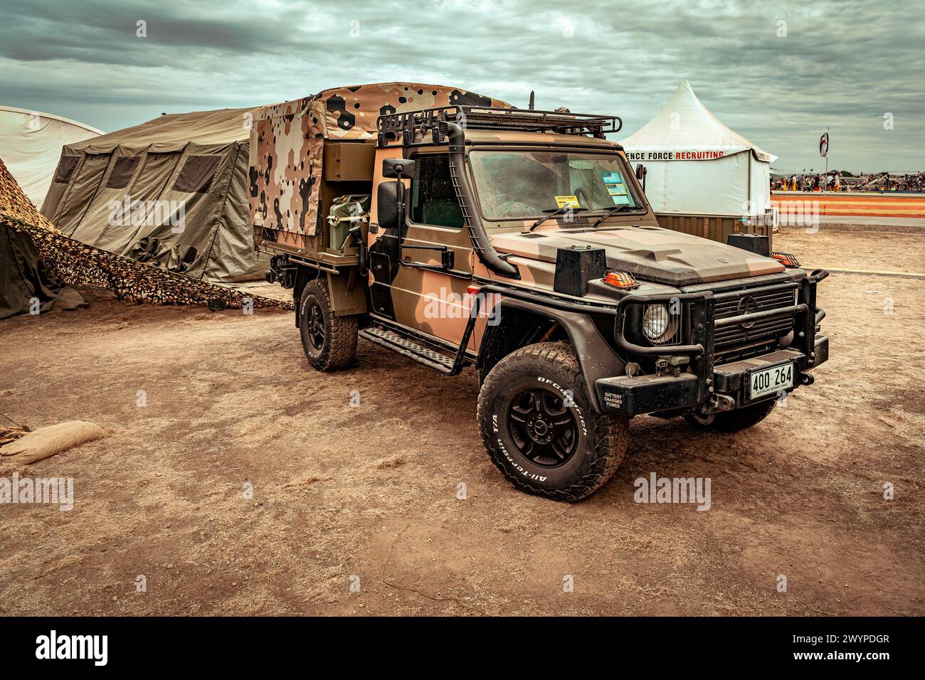 Melbourne, Australia - Military vehicle Mercedes Benz G-Wagen Stock ...