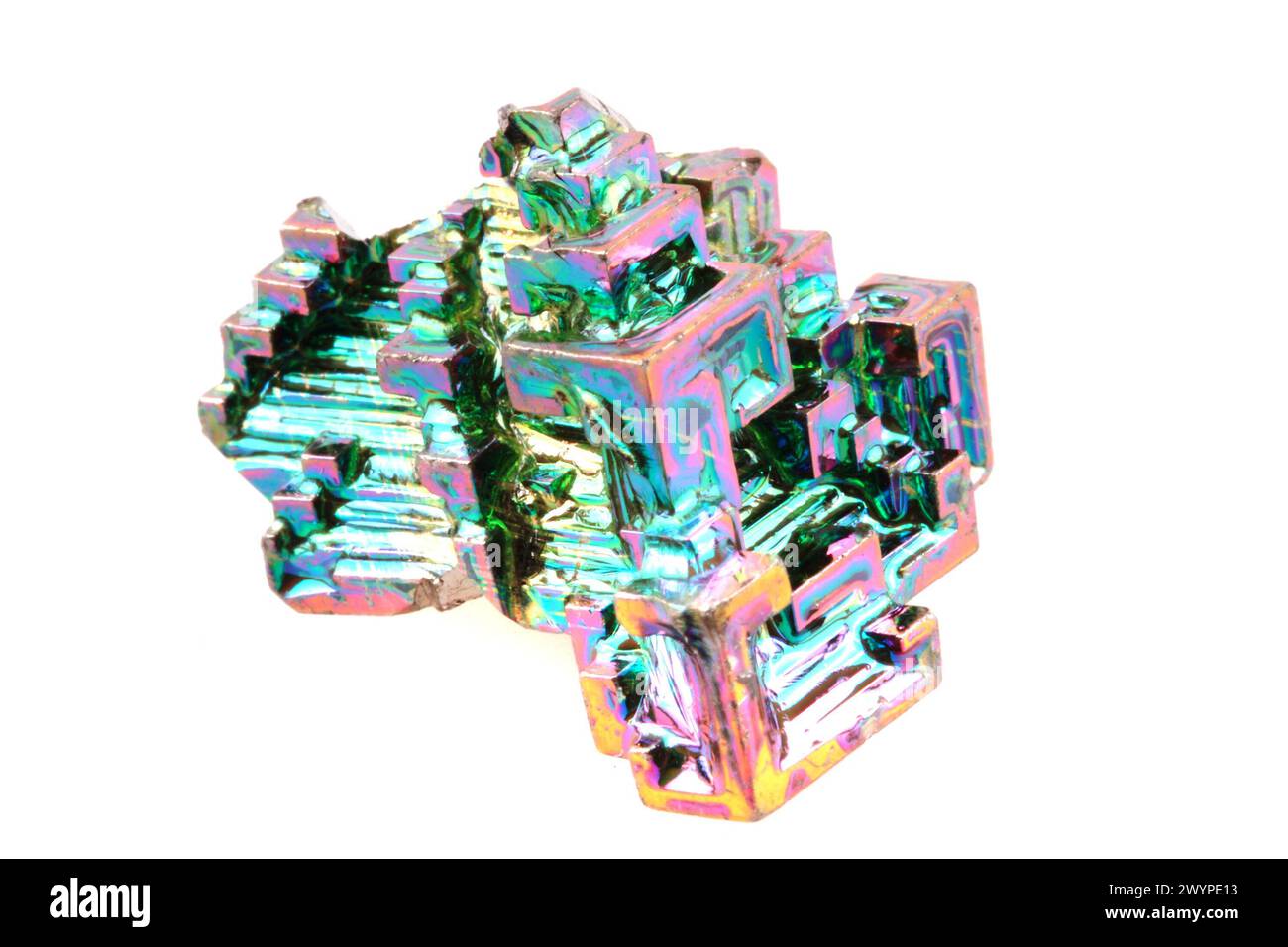 Bismuth crystal hi-res stock photography and images - Alamy