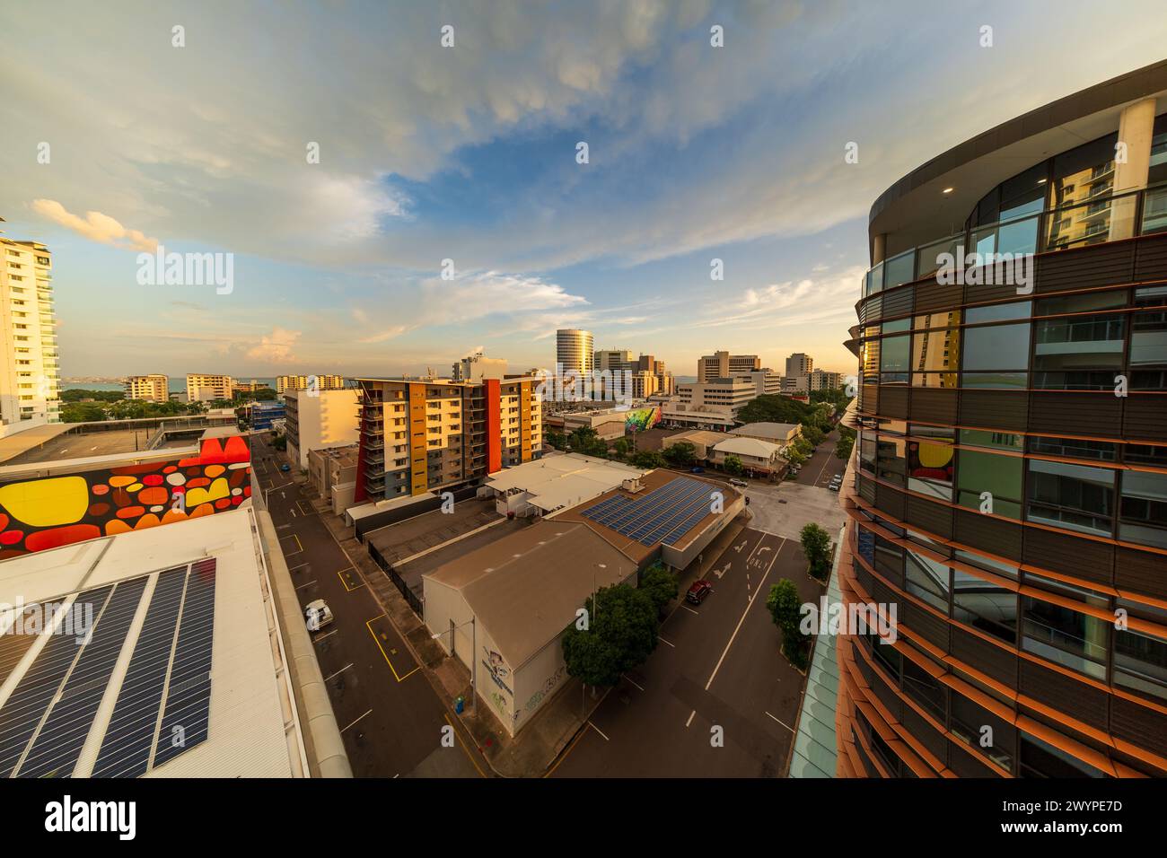 Darwin city skyline Stock Photo - Alamy