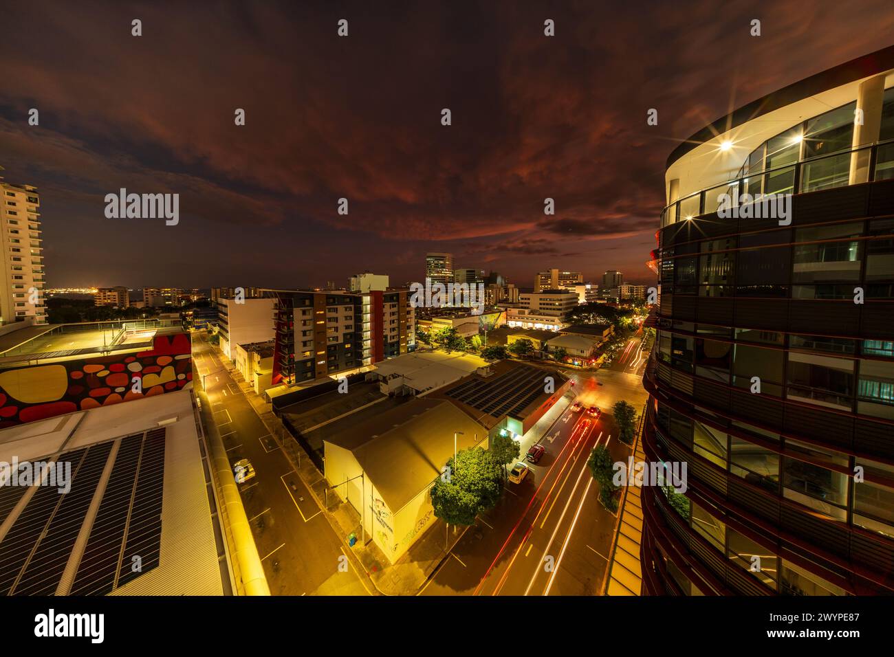 Darwin city skyline Stock Photo - Alamy