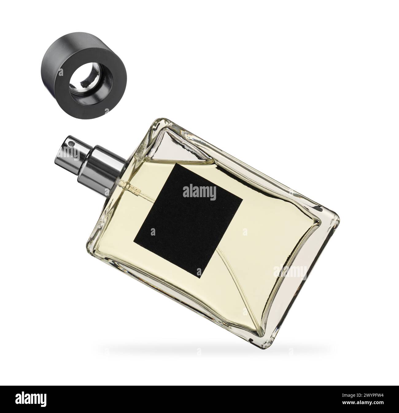 Stylish perfume bottle Cut Out Stock Images & Pictures - Alamy
