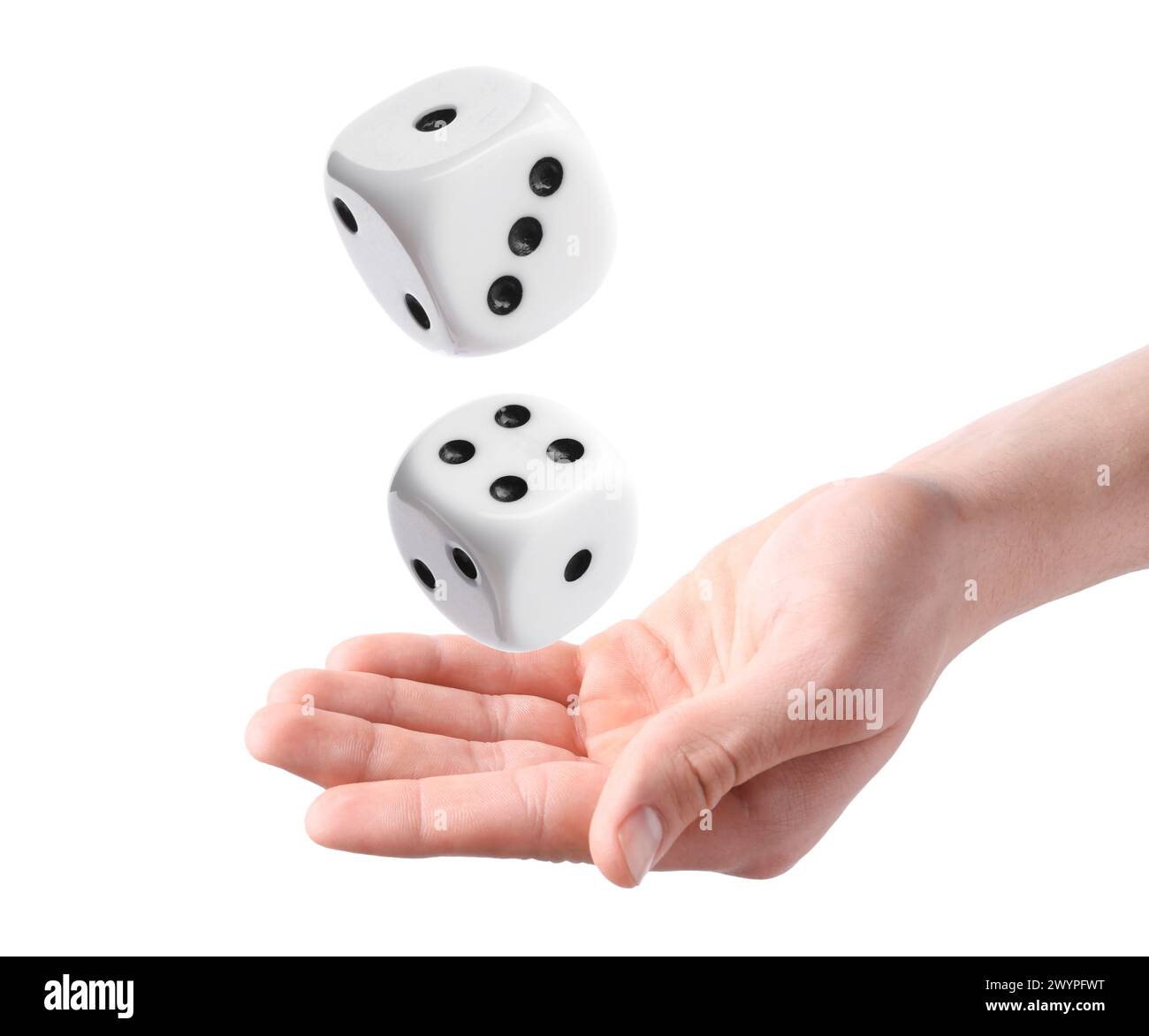 Throwing dice hi-res stock photography and images - Alamy