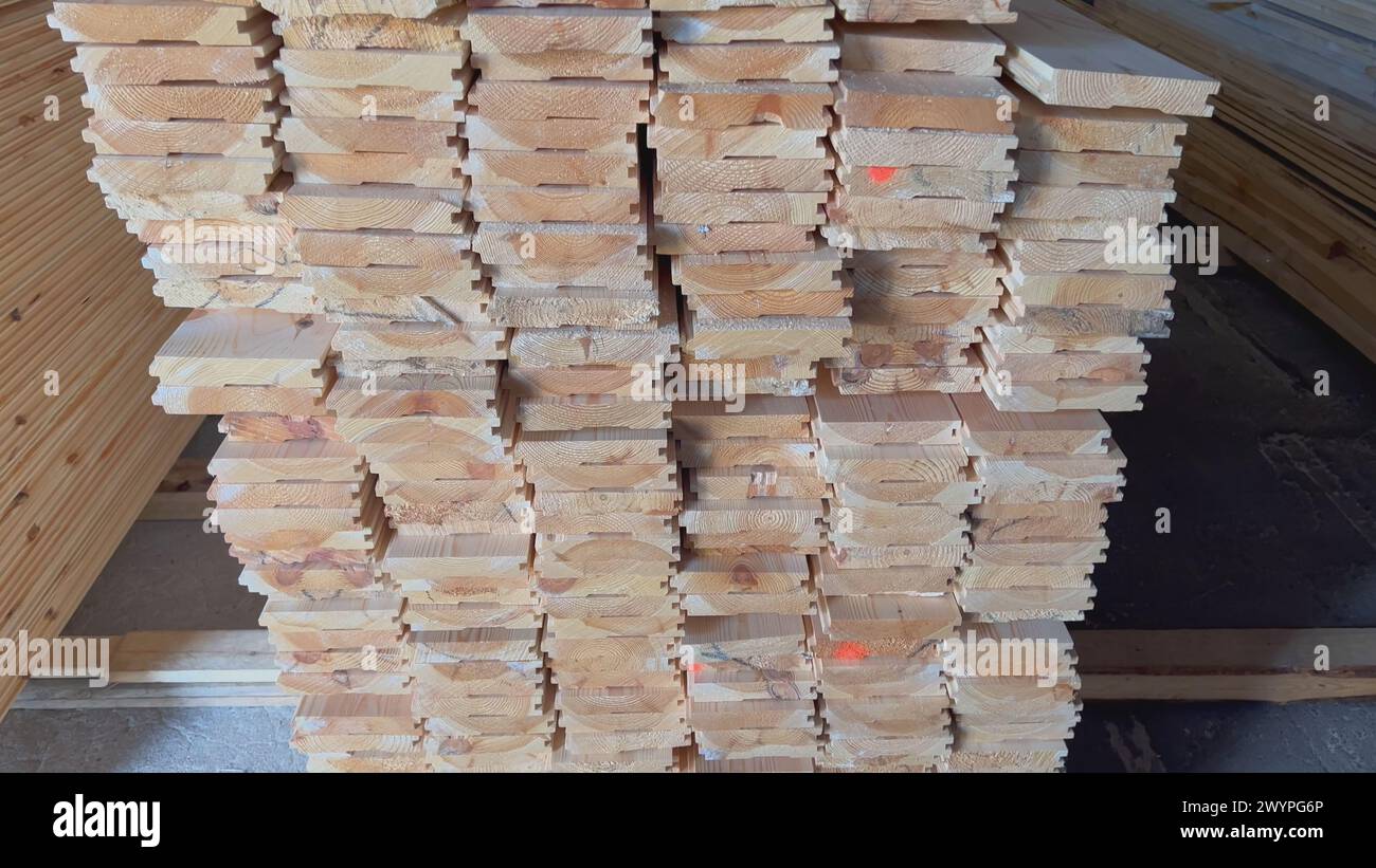 Hardwood timber production hi-res stock photography and images - Alamy