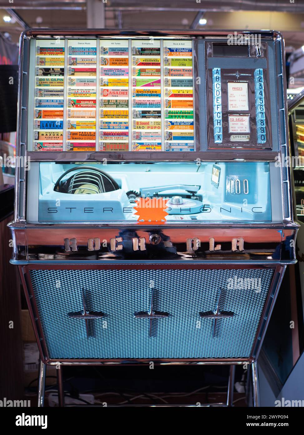 Retro Jukebox: Music and Dance in the 1940s and 1950s Stock Photo - Alamy