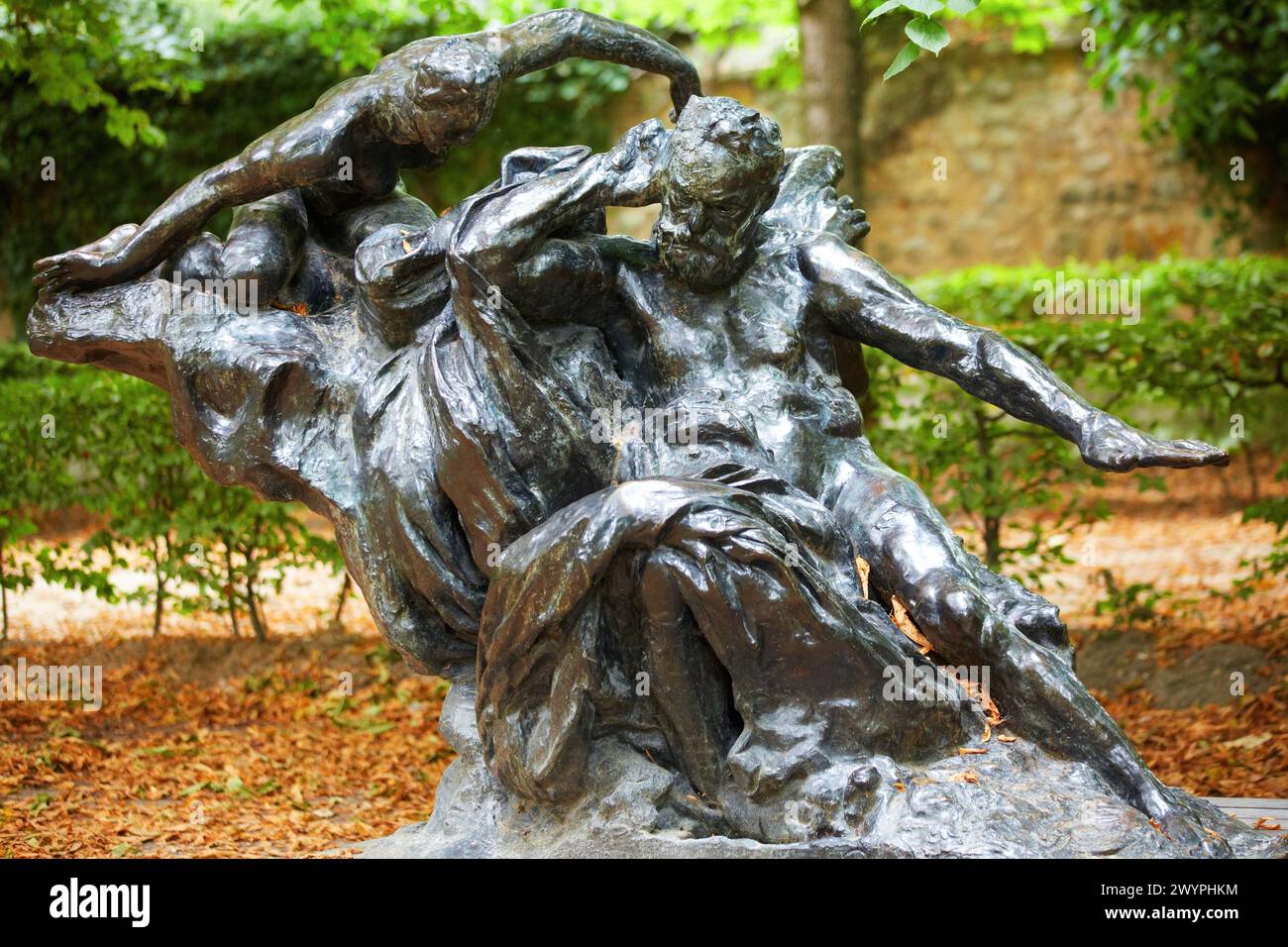 "Monument to Victor Hugo", sculpture by Auguste Rodin. Rodin Museum ...