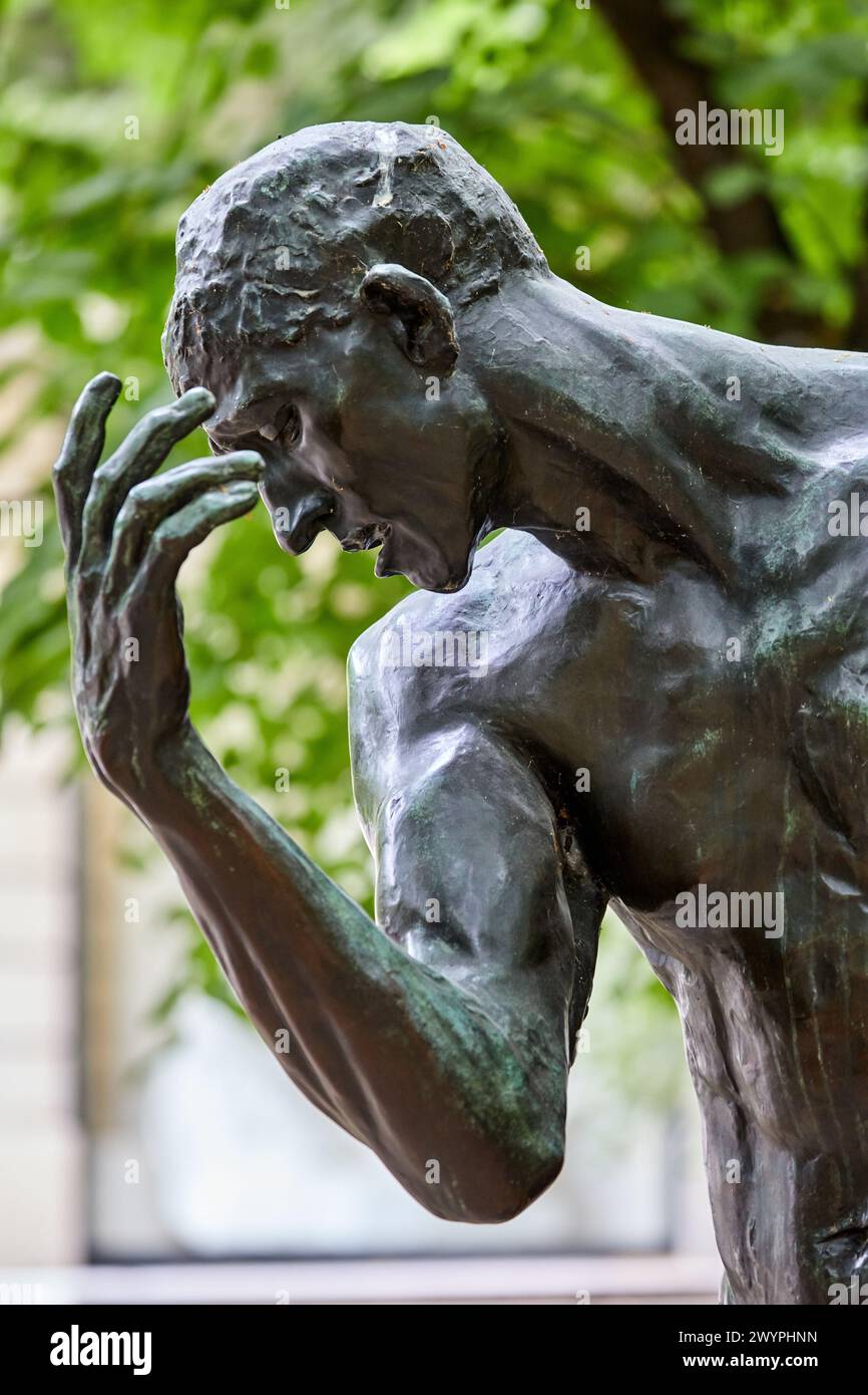 Pierre de Wissant, Auguste Rodin, Rodin Museum. Paris. France Stock ...