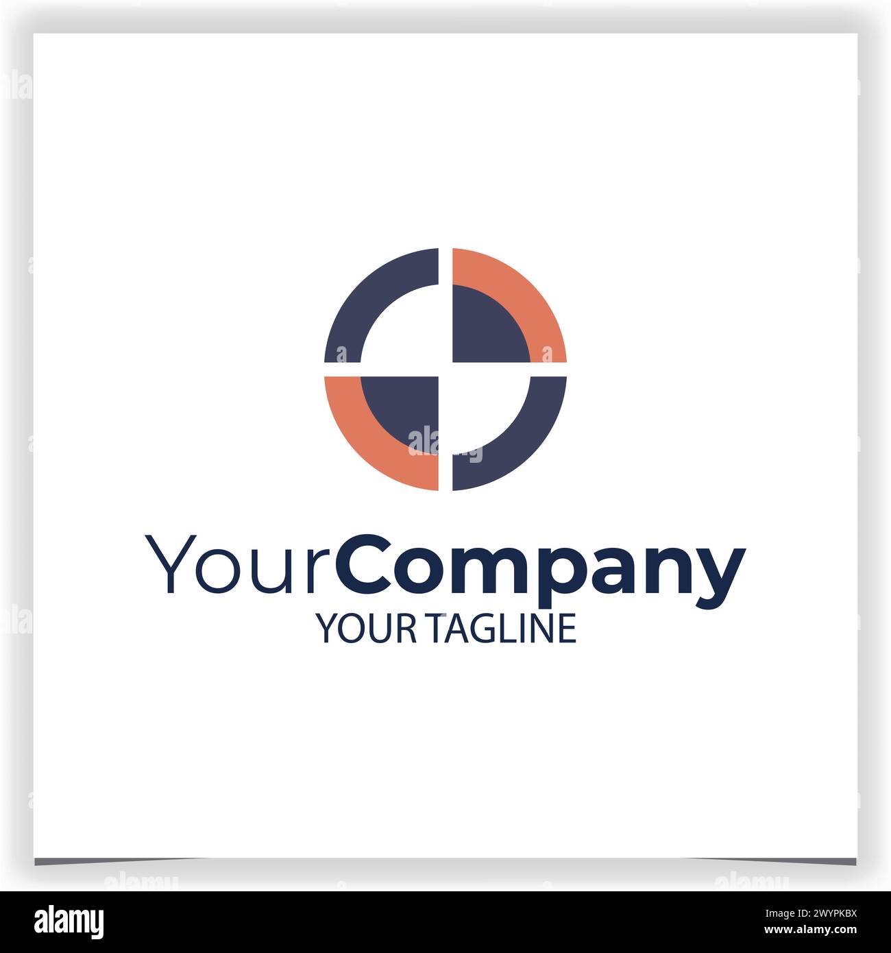 abstract circle logo design template vector Stock Vector Image & Art ...