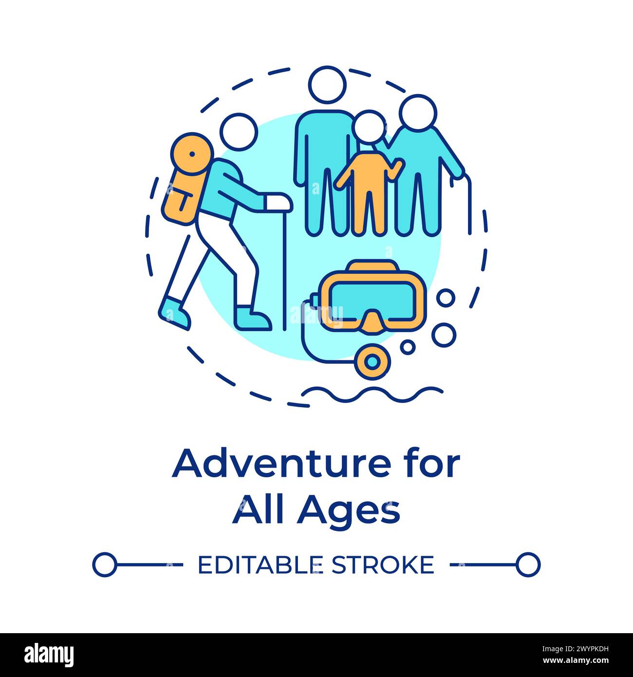 Adventure seniors Stock Vector Images - Alamy