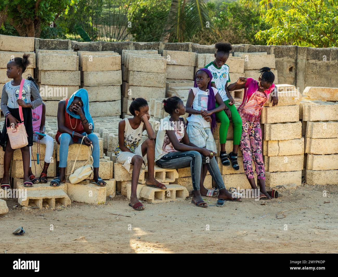 Child yell group hi-res stock photography and images - Alamy