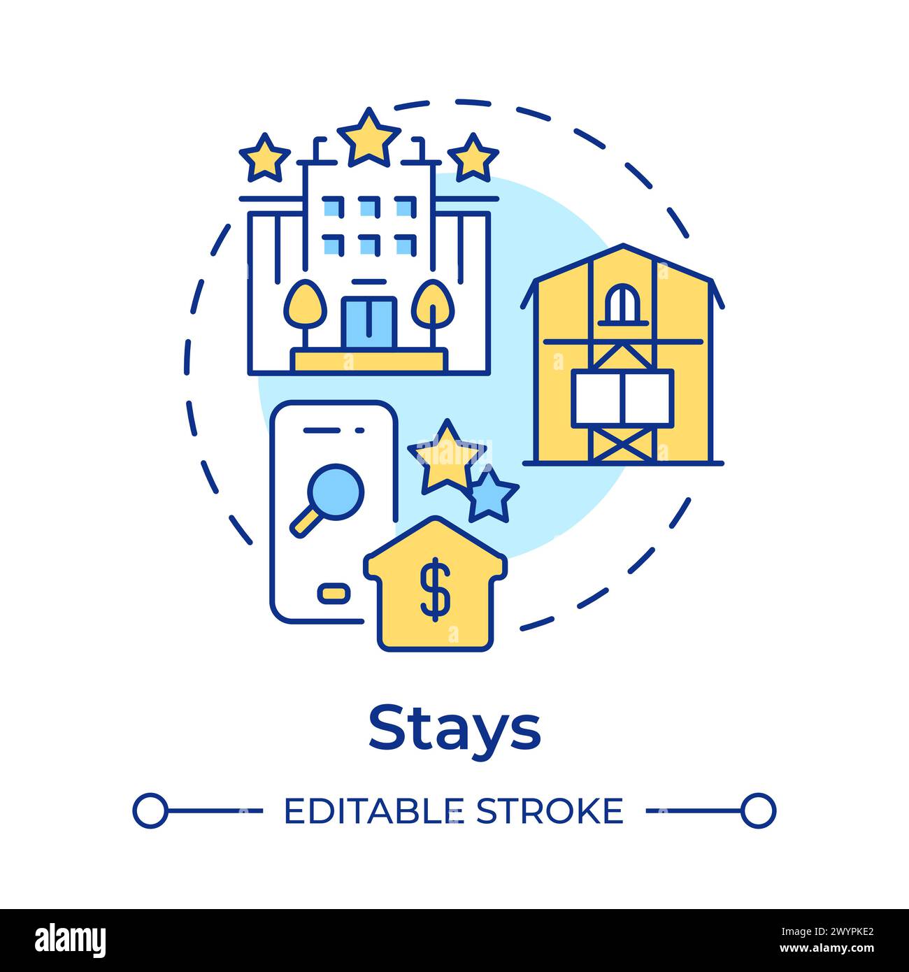 Stays multi color concept icon Stock Vector Image & Art - Alamy Stays multi color concept icon Stock Vector Image & Art - Alamy