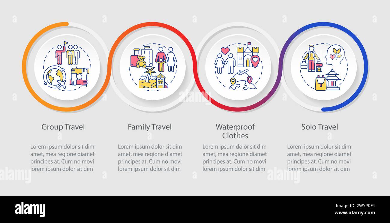 Travel types loop infographic template Stock Vector Image & Art - Alamy Travel types loop infographic template Stock Vector Image & Art - Alamy