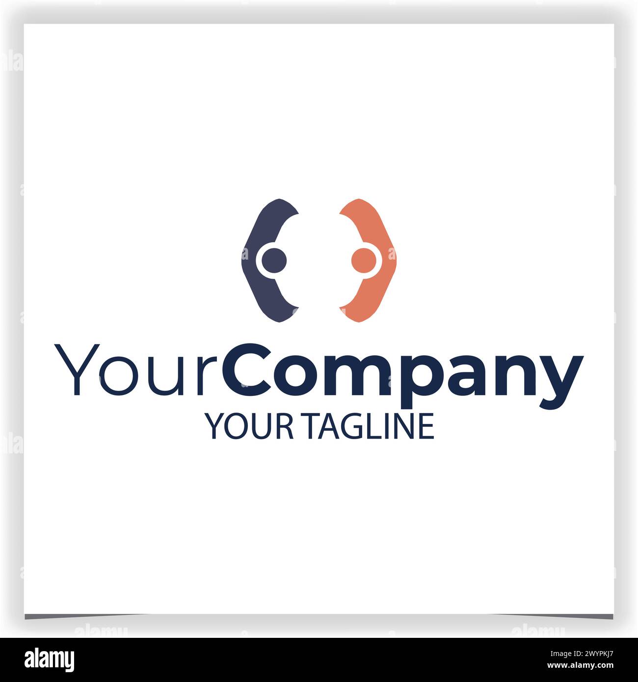 Abstract charity logo design template vector Stock Vector Image & Art ...