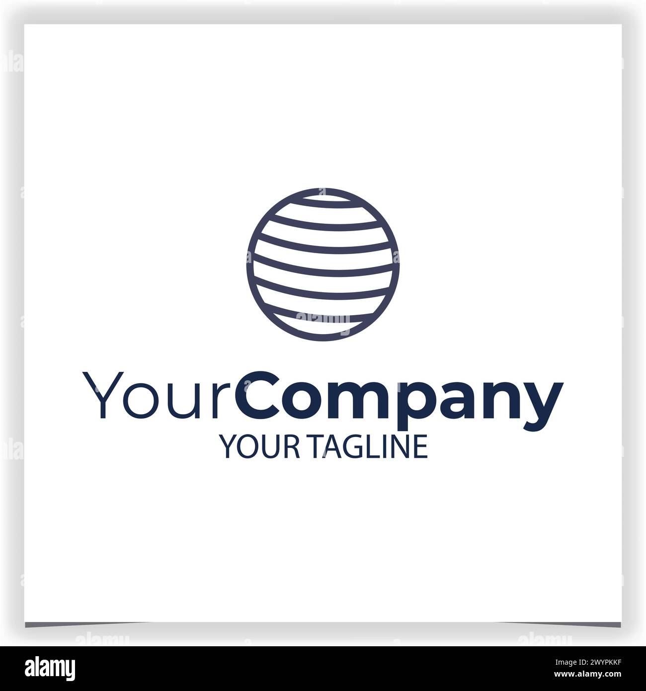 earth logo design template vector Stock Vector Image & Art - Alamy