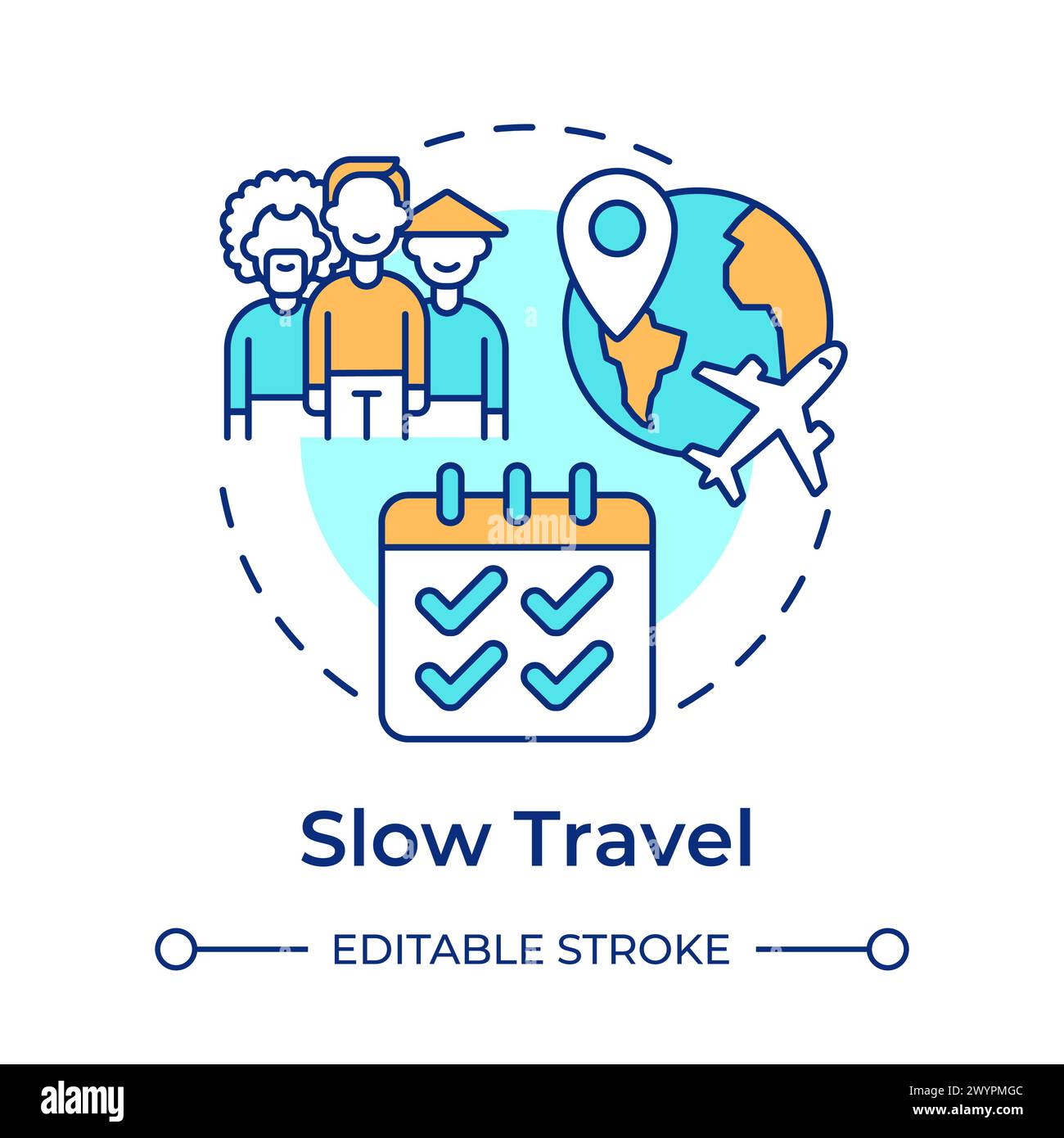 Local travel experience Stock Vector Images - Alamy